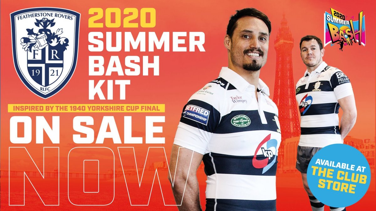 Summer bash shirt revealed - Featherstone Rovers - Total Rugby League ...