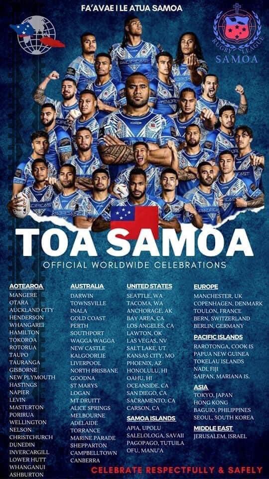 Samoa Taking rugby league to the world - The General Rugby League Forum ...