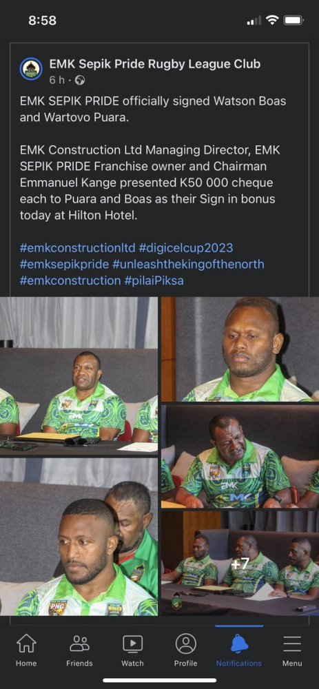 Watson Boas signs for two clubs - The General Rugby League Forum ...