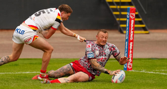 Josh Charnley breaks Super League try record as Leigh Leopards beat ...
