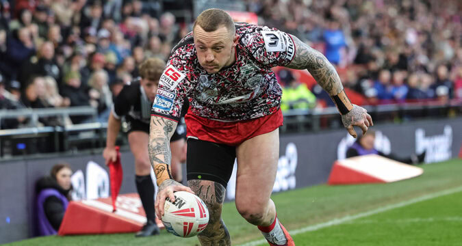 Josh Charnley breaks Super League try record as Leigh Leopards beat ...